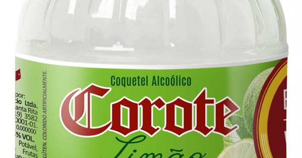 CACHAÇA COROTE LIMAO 500 ML