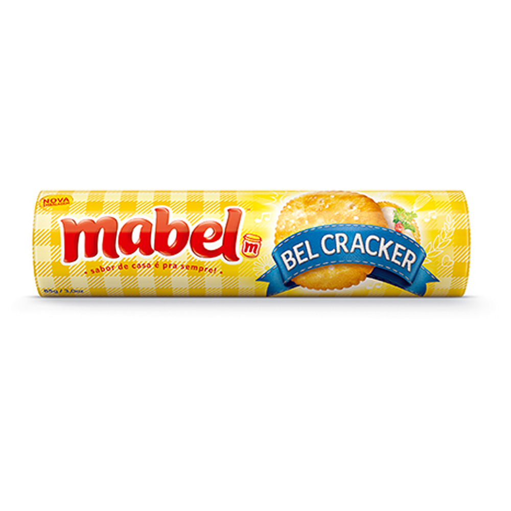 BISCOITO MABEL BEL CRACKER 85G
